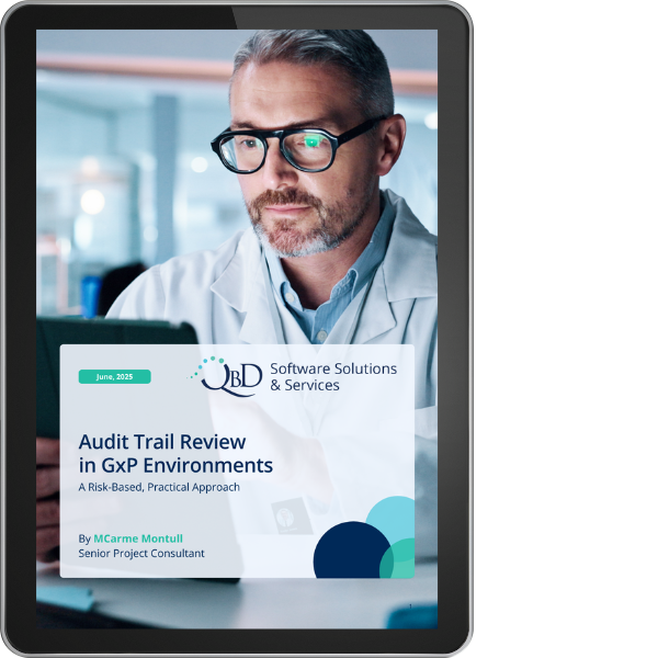 Audit Trail Review in GxP Environments | QbD Group Whitepaper