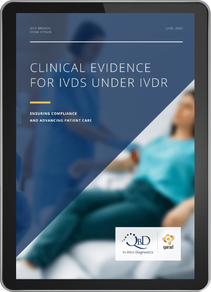 Clinical Evidence for In Vitro Diagnostics under IVDR | QbD Group