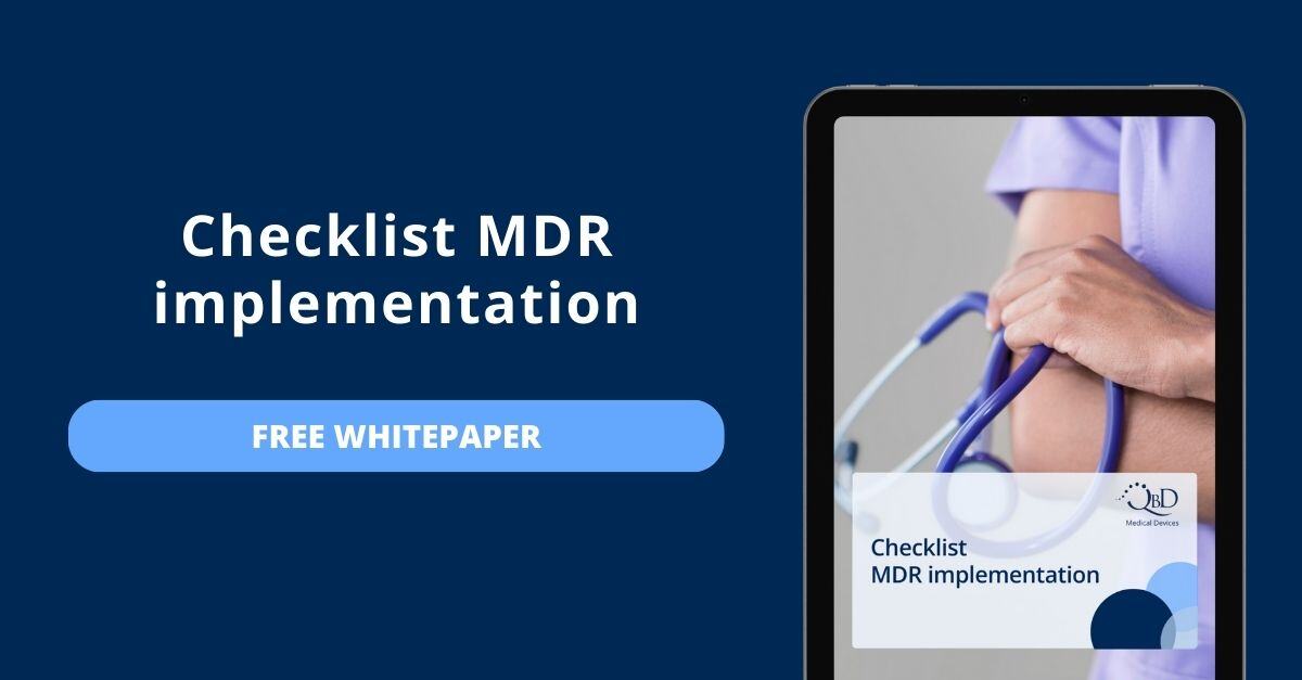Medical Device Regulation (MDR) Checklist | QbD Group