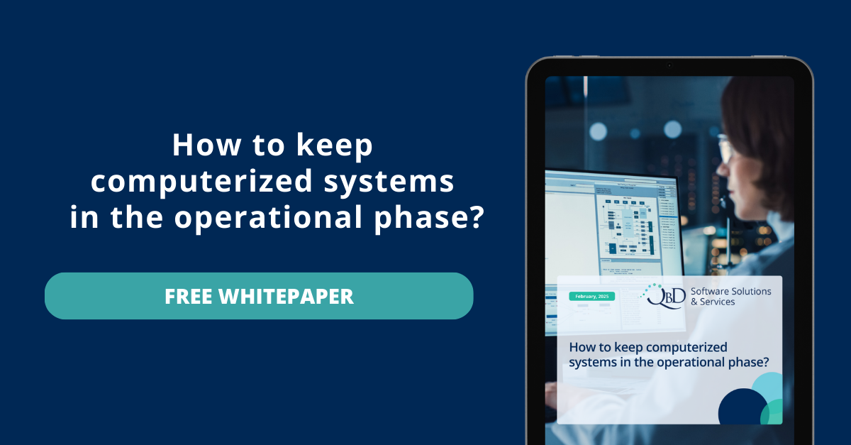 How to keep computerized systems in the operational phase | QbD Group