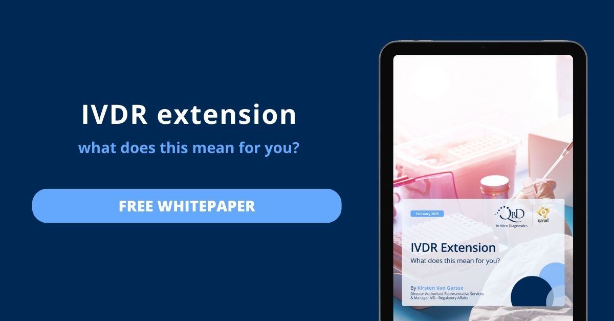 IVDR Extension: What does this mean for you | QbD Group Whitepaper